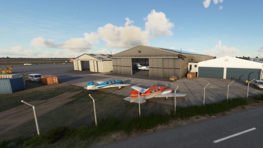 Lydd Airport - Burning Blue Design