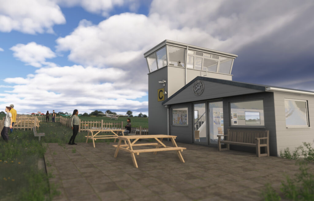 Bodmin Airfield - Burning Blue Design
