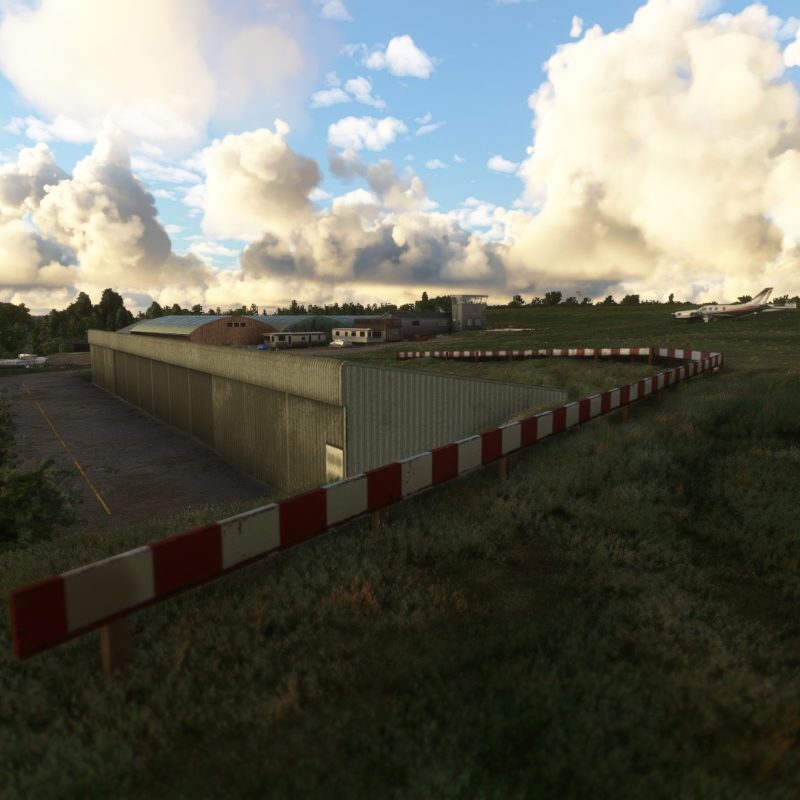 Bodmin Airfield - Burning Blue Design