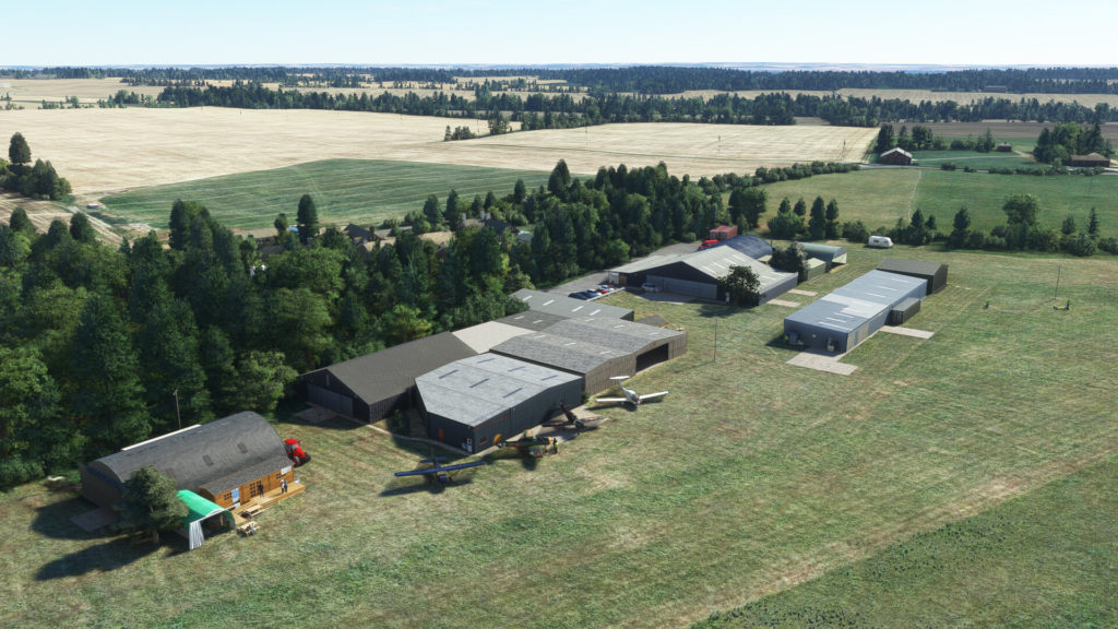 Little Gransden Airfield - Burning Blue Design