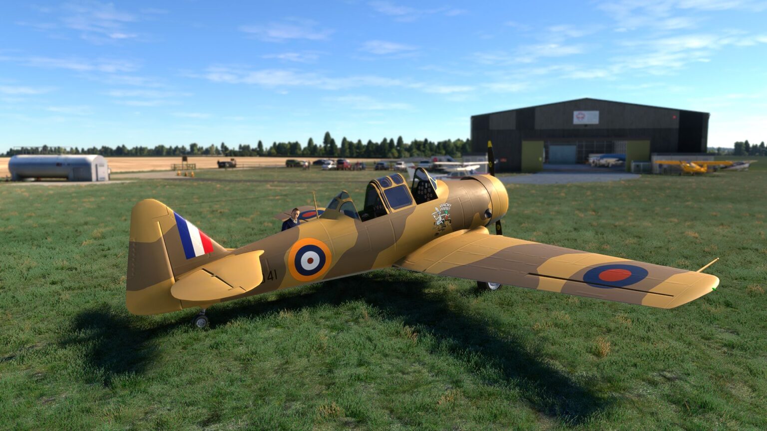 Fowlmere Airfield - Burning Blue Design