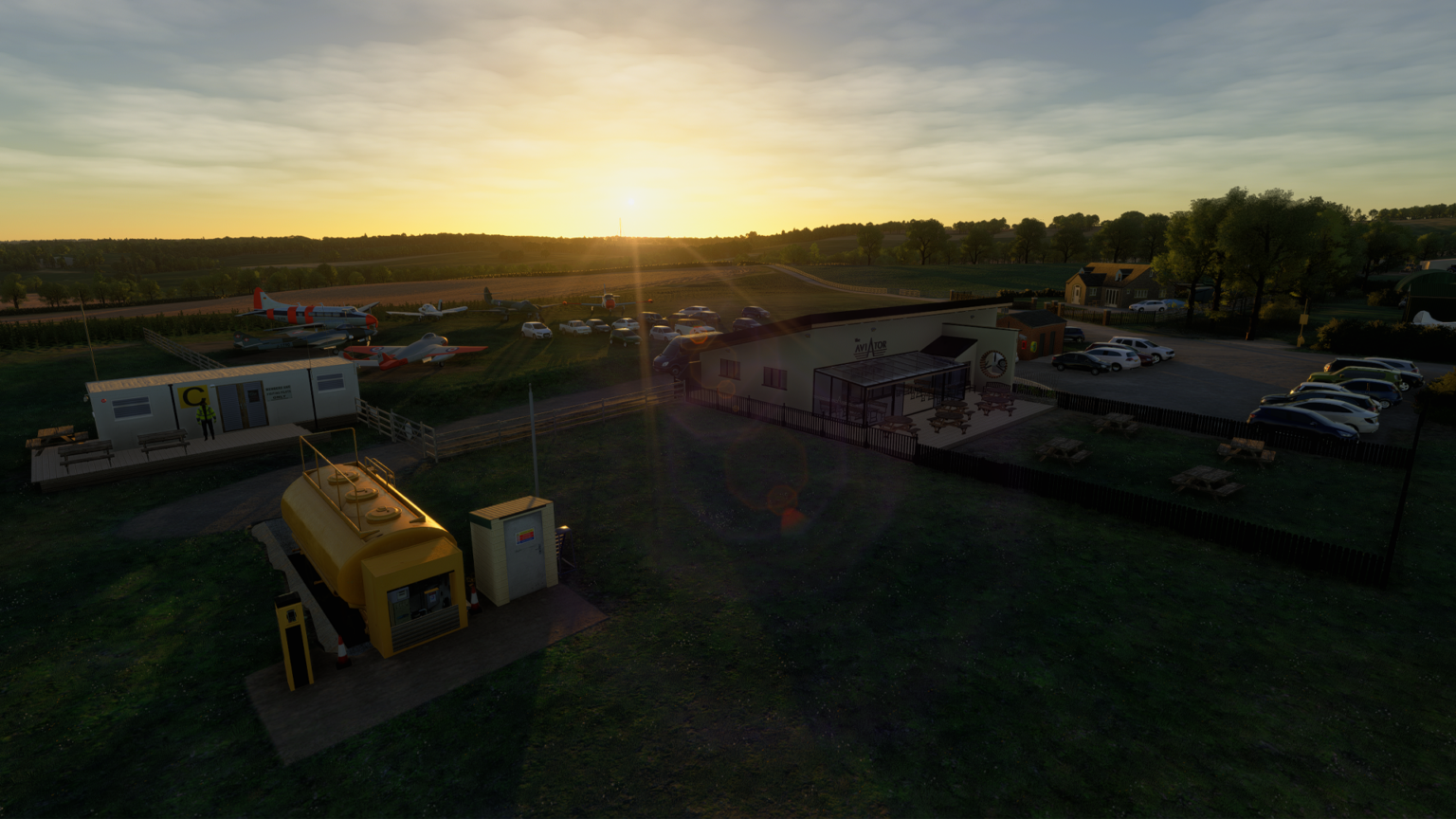 Fishburn Airfield - Burning Blue Design